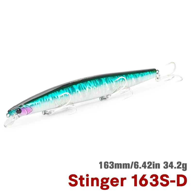 Блёсна TSURINOYA STINGER 163S-D, 163 мм, 34.2 г