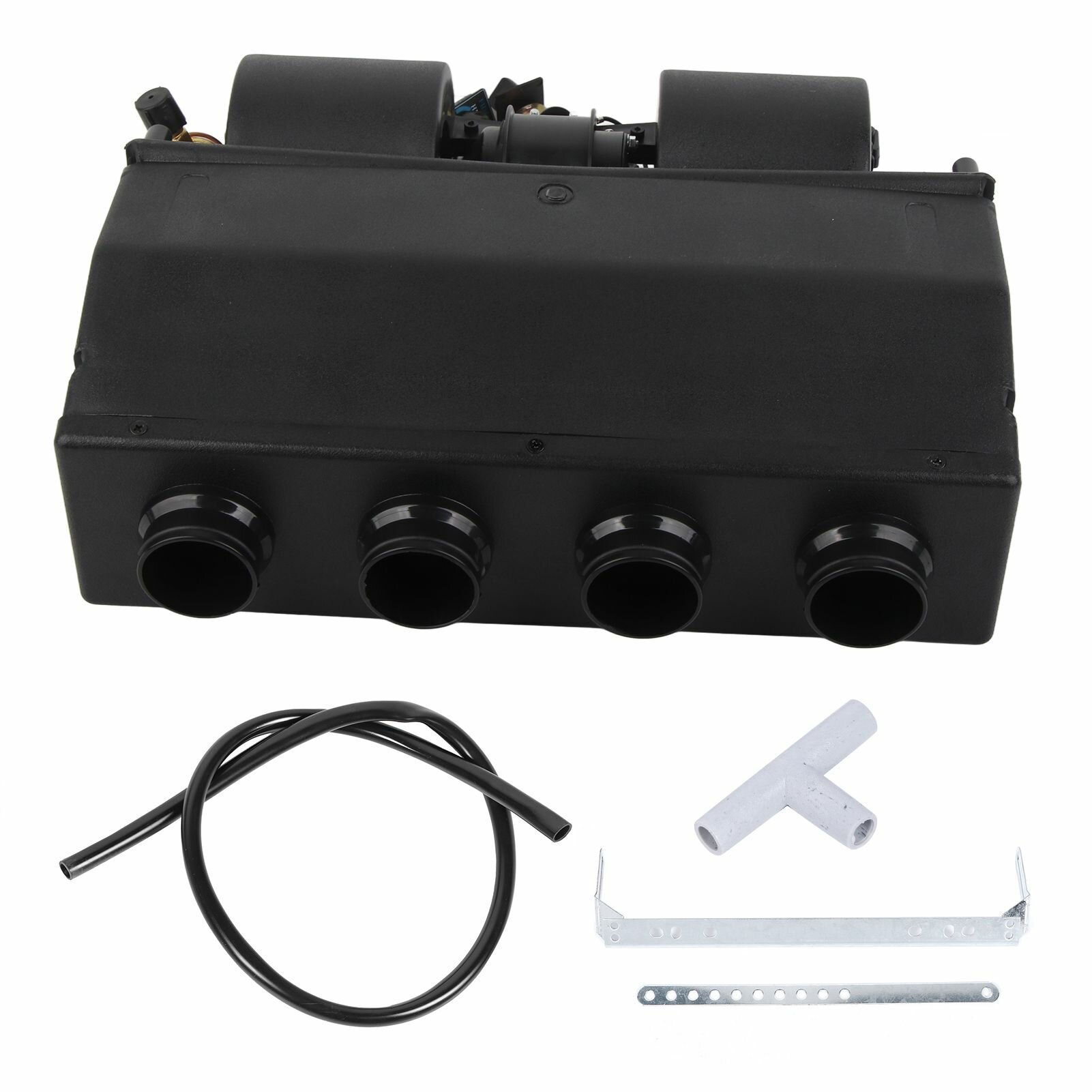 12 В испаритель кондиционера, термостат с подогревом и охлаждением, 3 скорости, 600 куб. футов в минуту, универсальный для легковых автомобилей, грузовиков