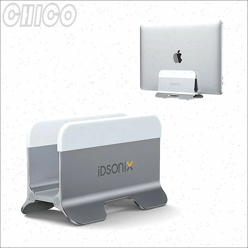 Подставка для ноутбука вертикальная NCB алюминиевый держатель, регулируемая, Эффективное рассеивание тепла, Для 11 до 15,6 дюймов различных ноутбуков планшетов