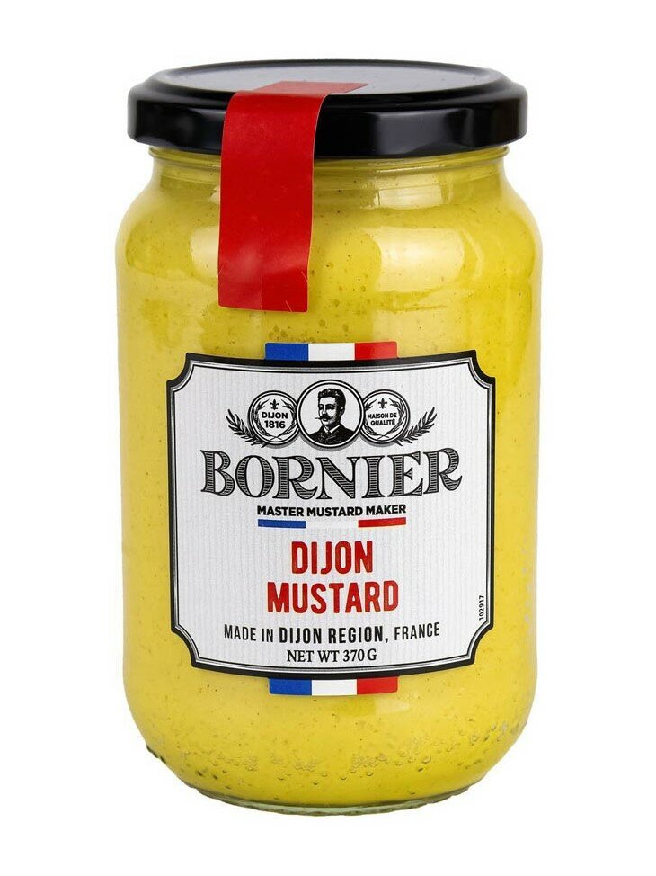 Горчица Bornier Dijon Senf Дижонская, умерено-острая, без сахара, 370 г