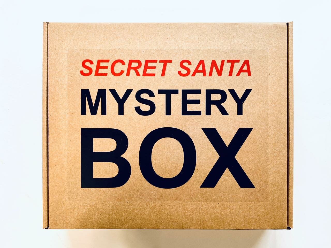 Новогодний Mystery Box (Secret Santa) - коробка с сюрпризом для себя, друзей или коллег (минимум 3 предмета)