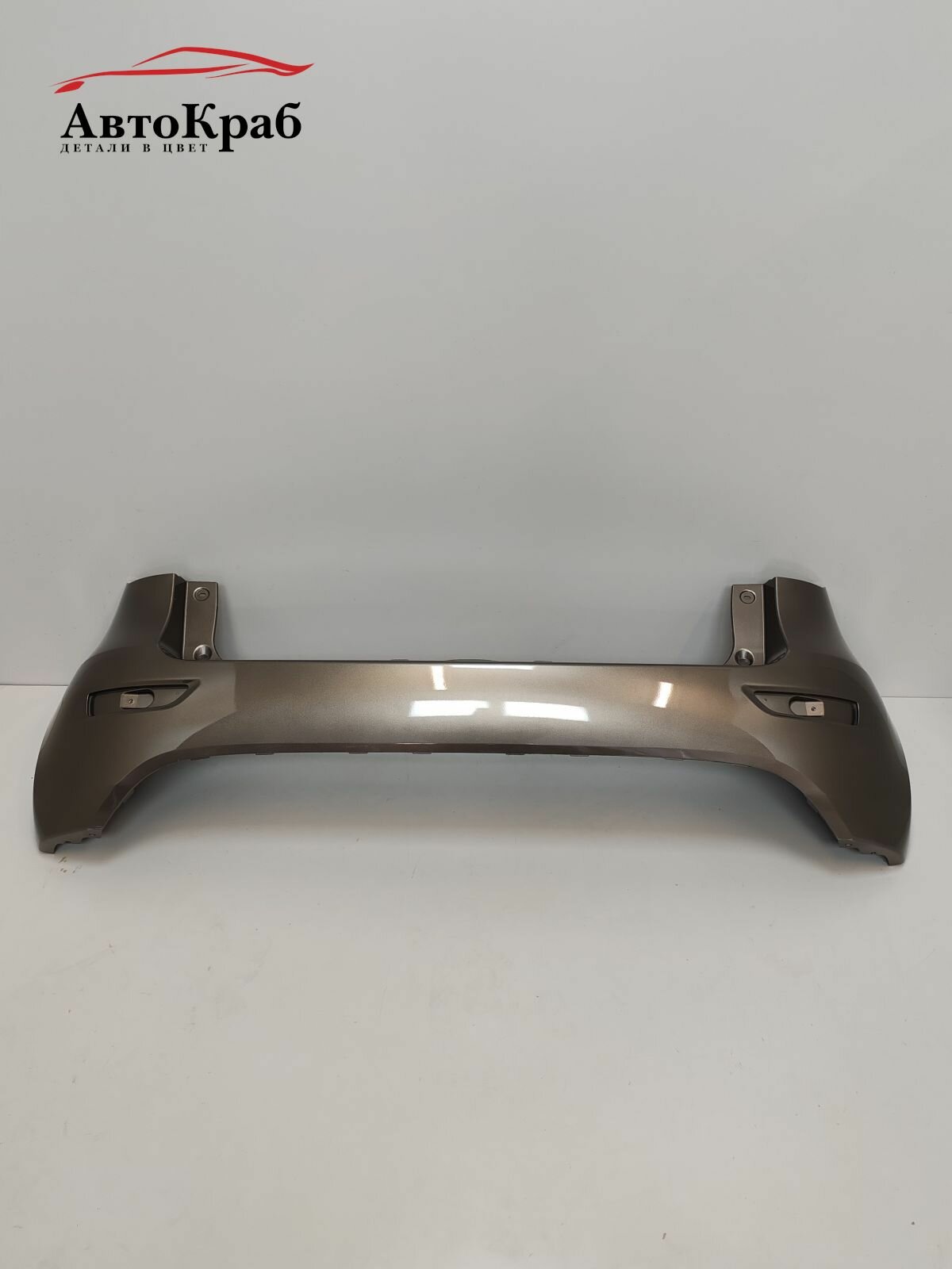 Бампер задний в цвет для Лада Калина 2 хэтчбек 2013 - 2018 г. Гранта 2 хэтчбек 2018 - 2023 г. 790 - кориандр