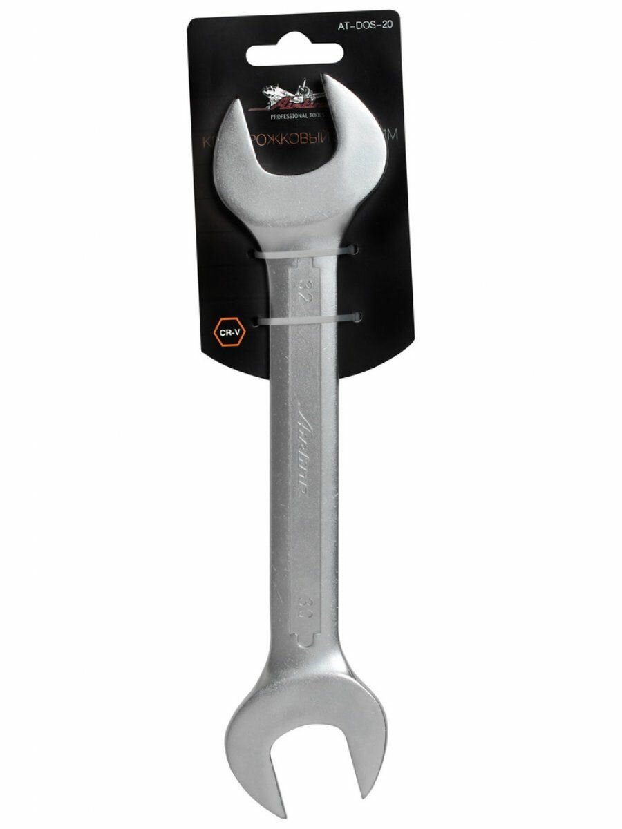 Ключ рожковый 30x32мм PRO, для автомобиля, ремонта сантехники, механических работ, профессиональный инструмент AIRLINE AT-DOS-20