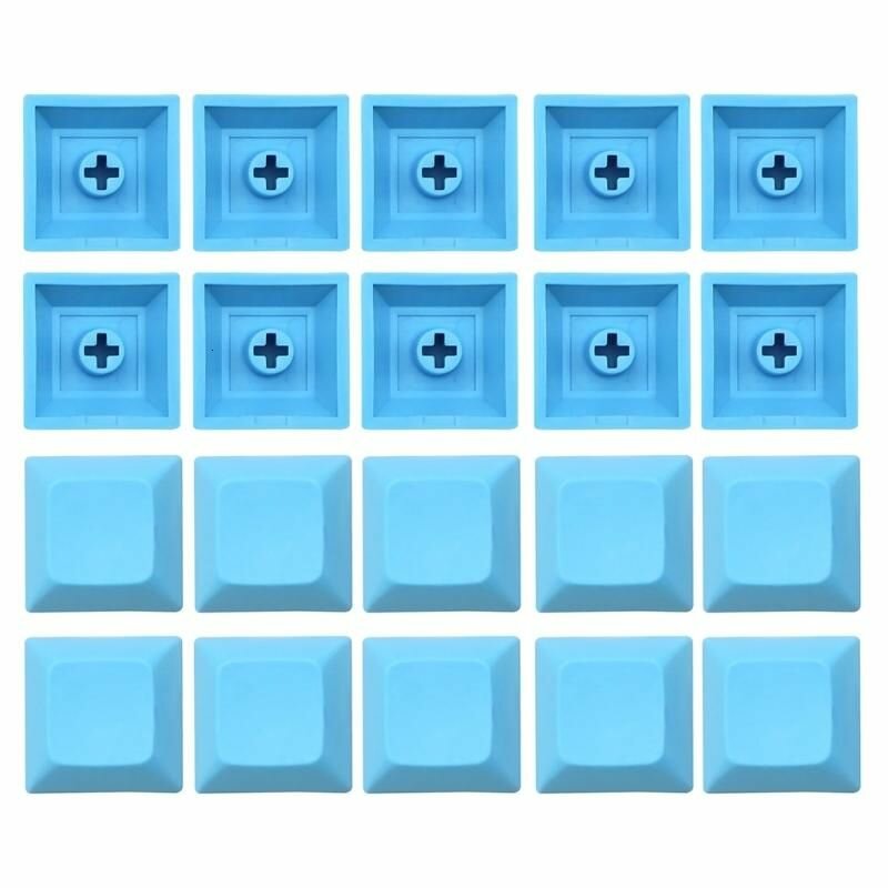 DSA Кейкапы 20PCS PBT, Синий