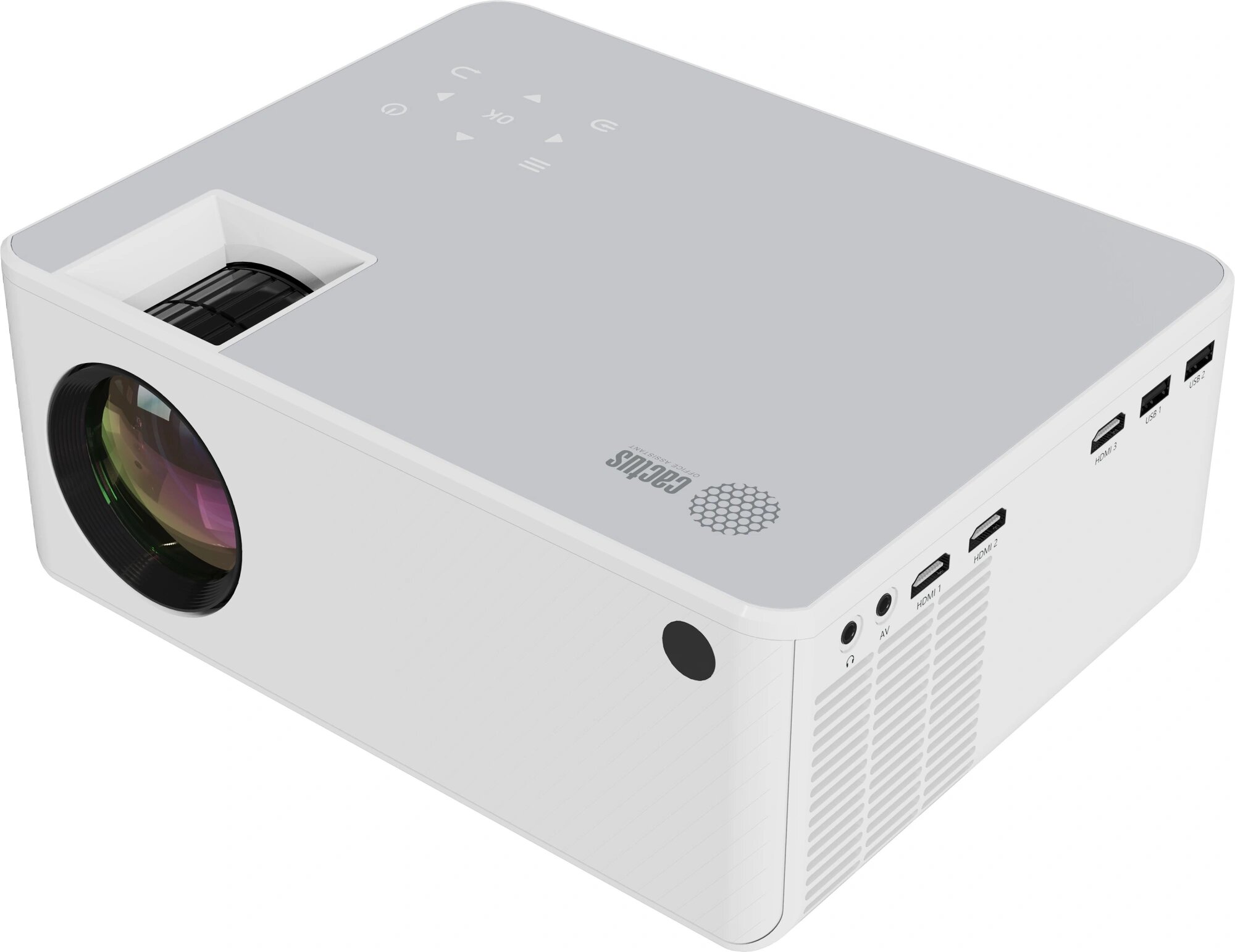 Проектор Cactus CS-PRM.04WT. WUXGA-A LCD 6400Lm LS 400Lm AN