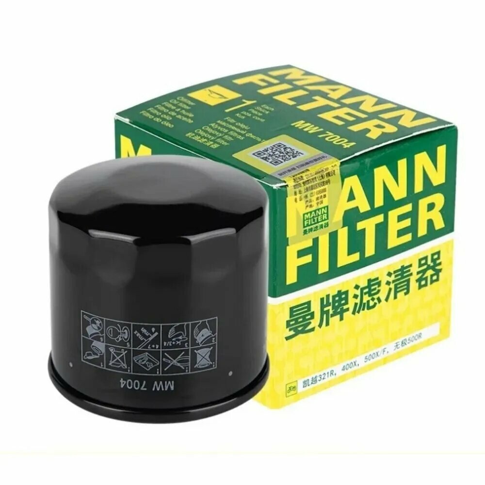 MANN-FILTER Масляный фильтр для мотоцикла Gaokin GK500 GK400 GK1200 Brixton Cromwell 1200 Storr500 Flame500 Crossfire 500
