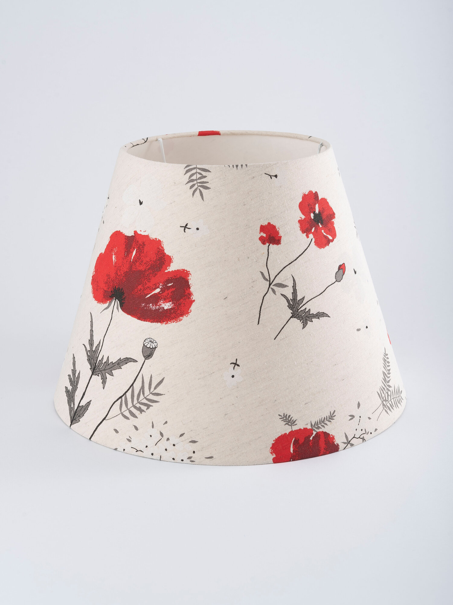 Абажур для торшера и напольного светильника "Маки", конус, 35 см