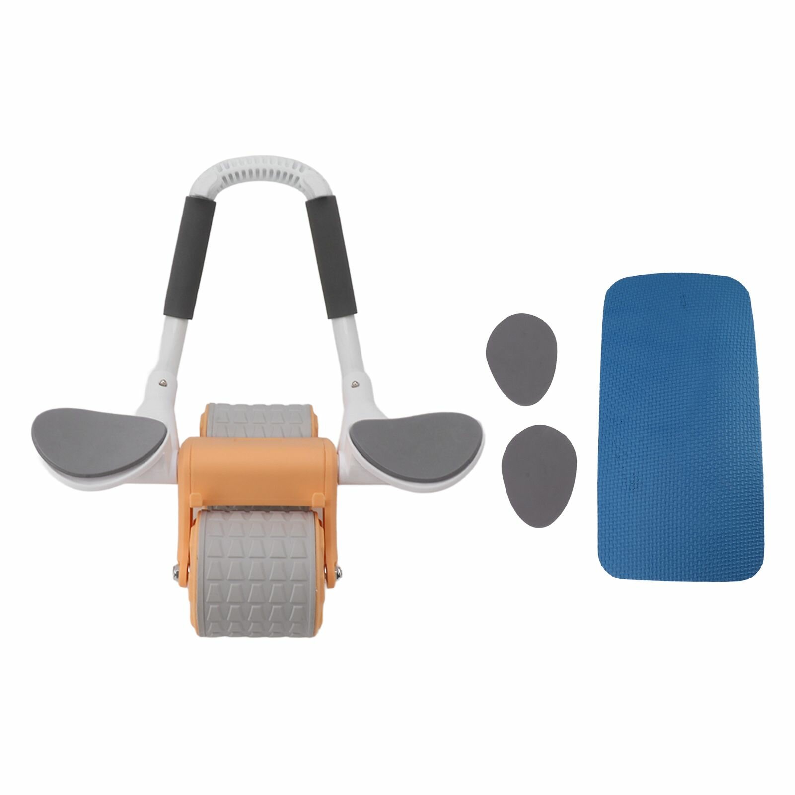 Абдоминальный валик с пружинной поддержкой, многофункциональный фитнес-тренажер, компактный и удобный