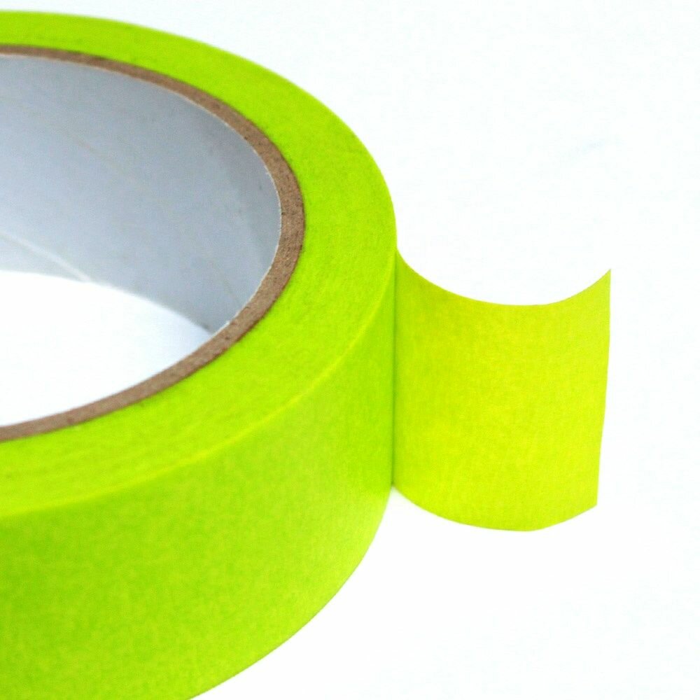 Малярная лента светло-зеленая 20мм 50м