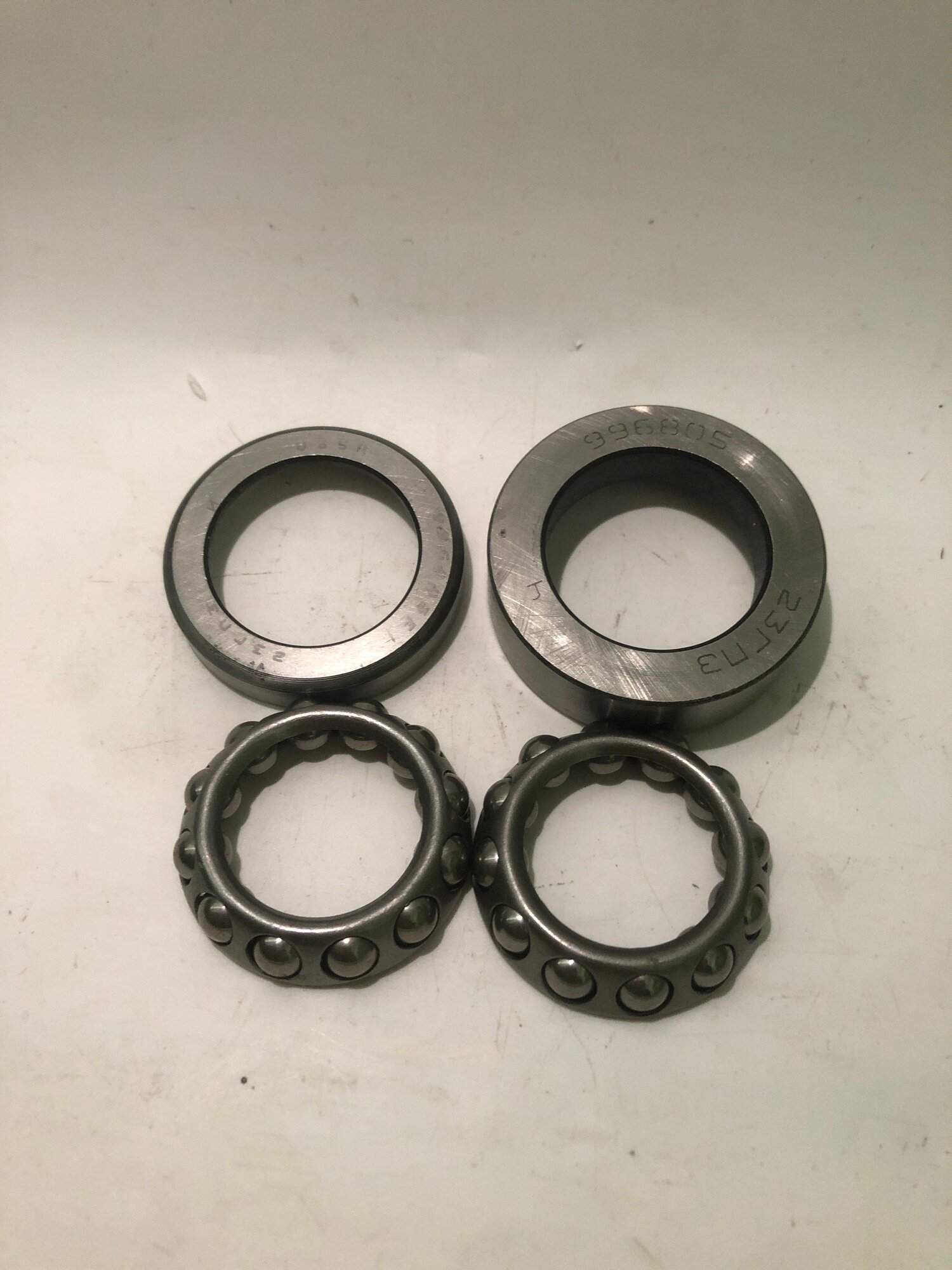 Комплект железных подшипников СССР на рулевой редуктор Ваз 2101-2107