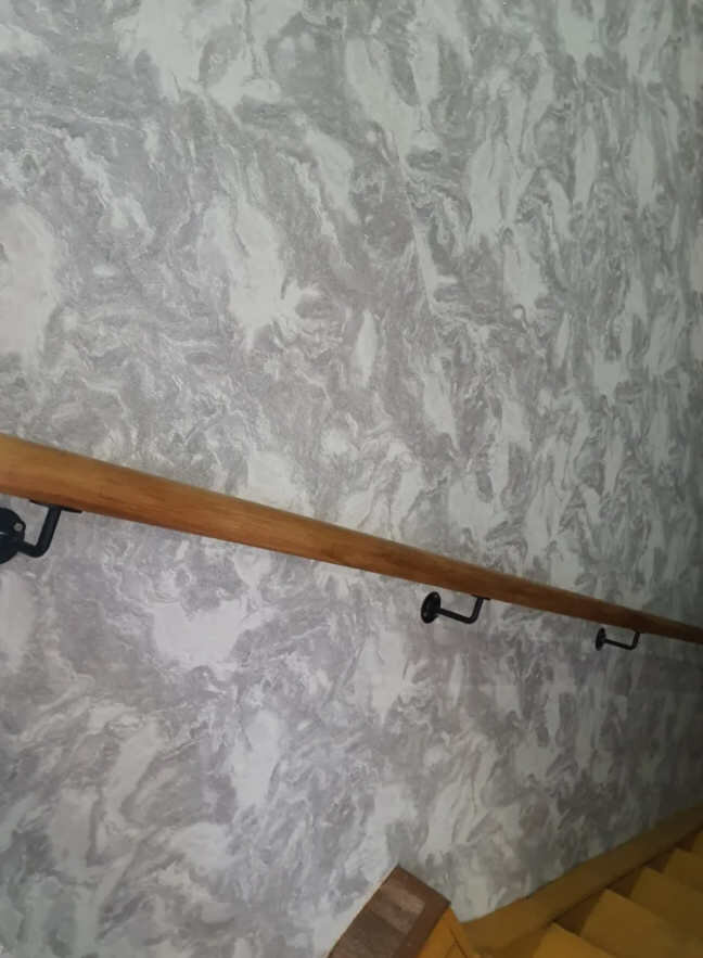 Опора-держатель , перилодержатель, опора для перил, кронштейн черный