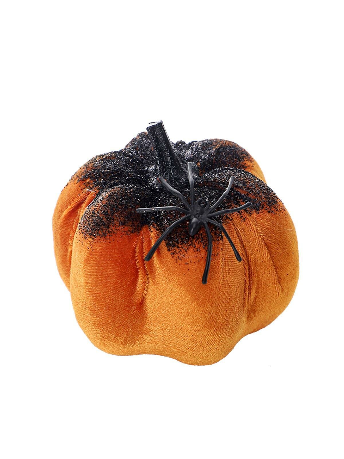 Пауки, Тыквенные Фигурки, Декоры, Украшения из тыквы на Хэллоуин, Декоры на Хэллоуин,