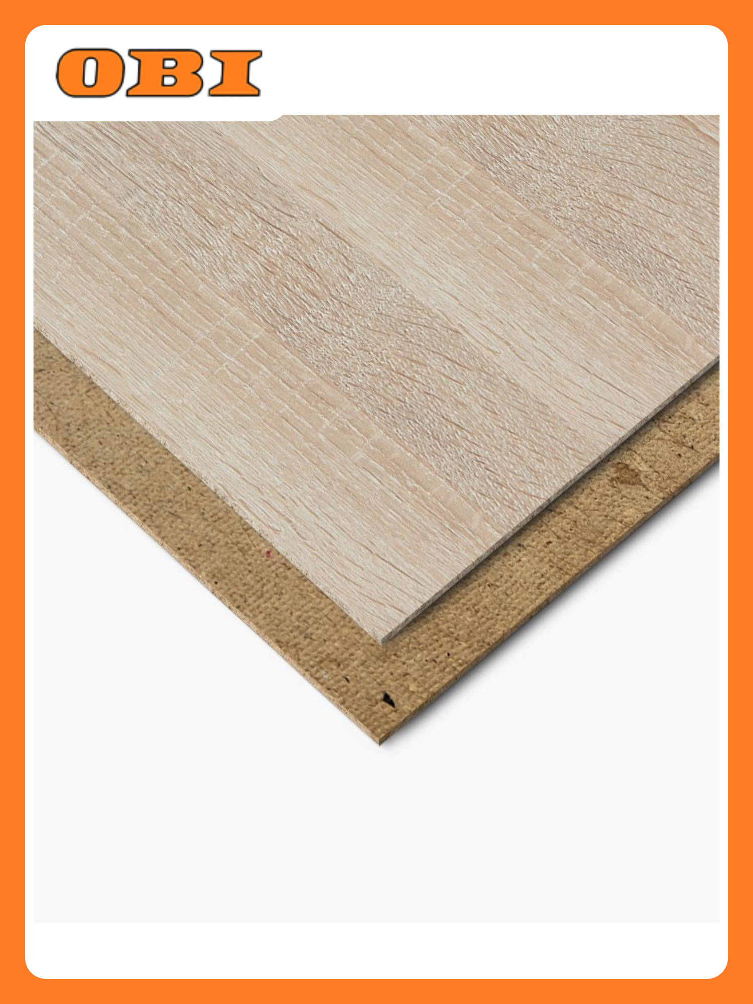 Двпо базис Вудлайн, шлифованная, влагостойкая, 610x1220x3,2мм