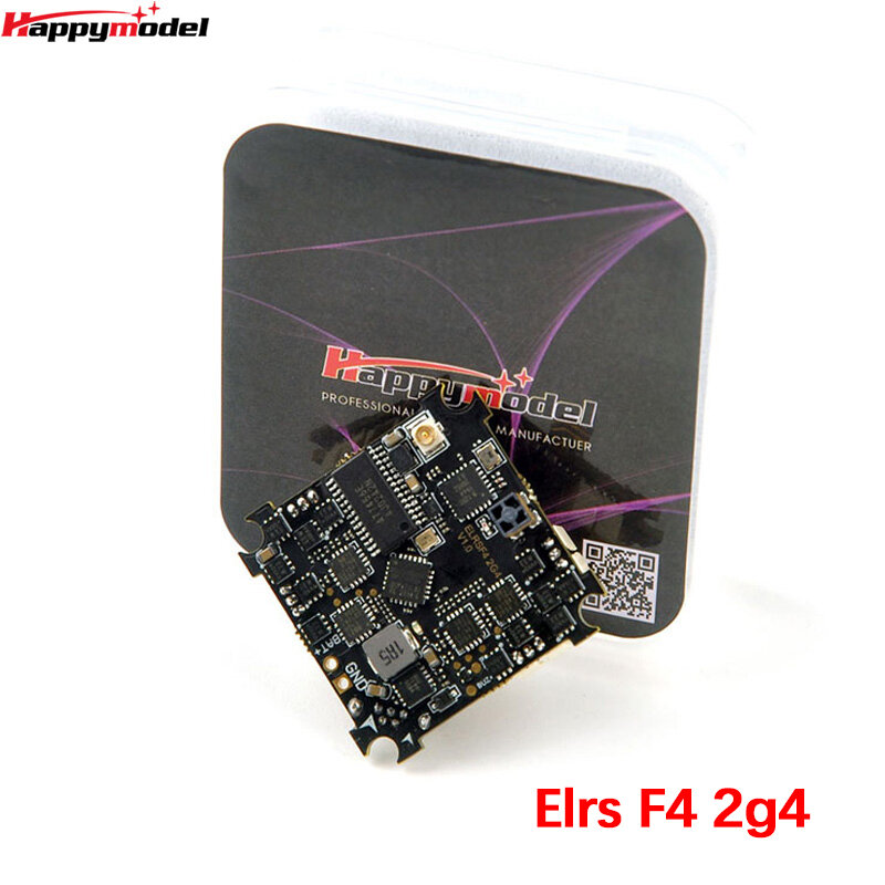 Happymodel Elrs F4 2g4 Aio 5 в 1 Полётный контроллер, Встроенный приемник ELRS с частотой 2,4 ГГц