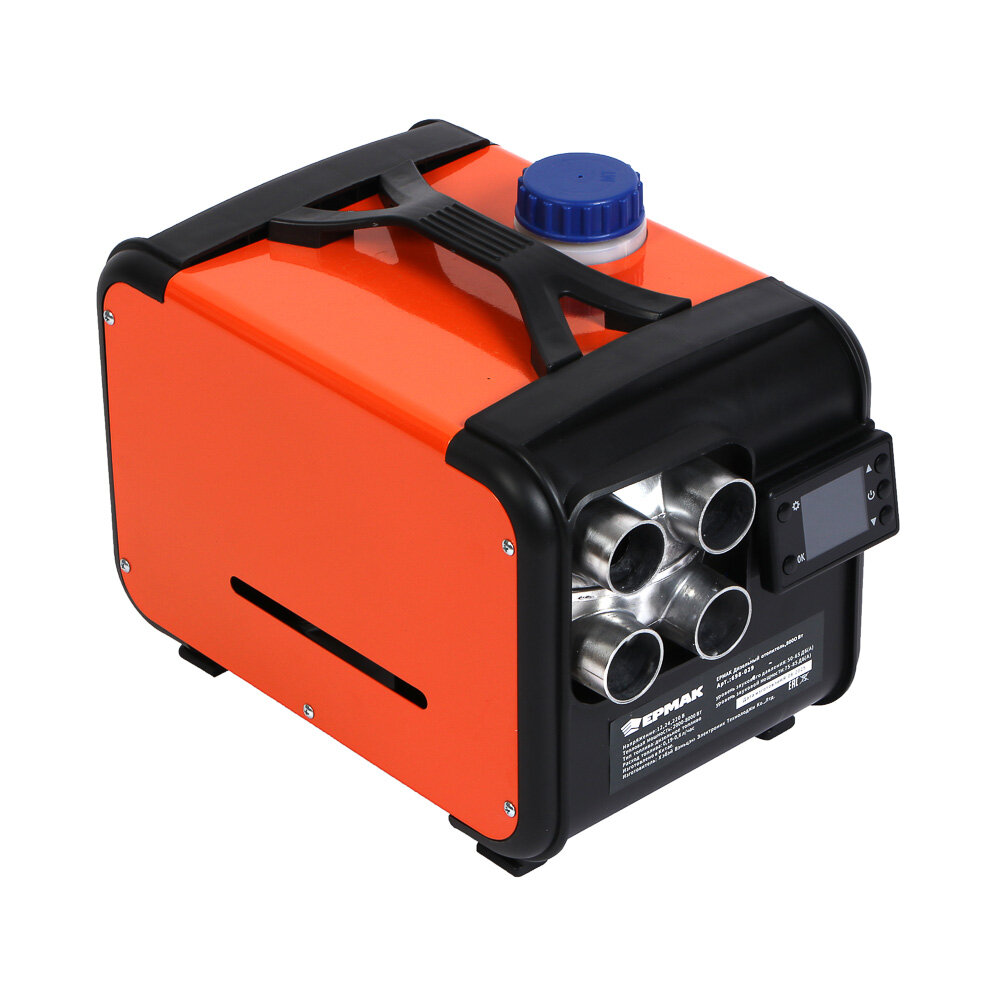 Автономный дизельный отопитель 8 квт с пультом управления, 4 сопла