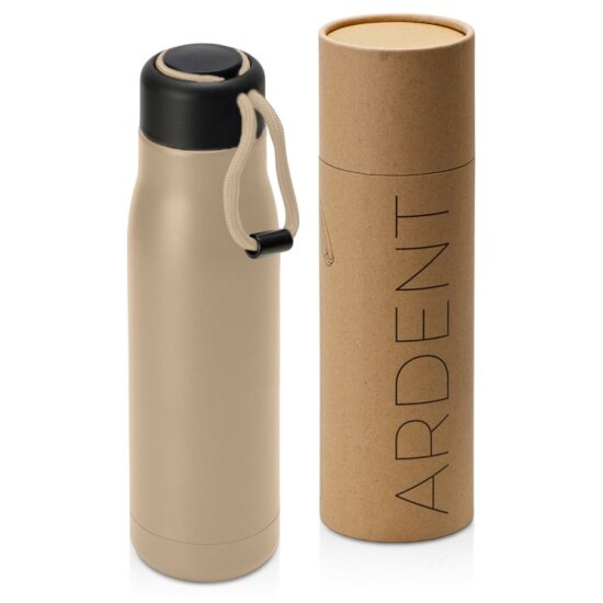 Термос Waterline "Ardent" 500 мл, вакуумный, нерж. сталь, бежевый (813216W)