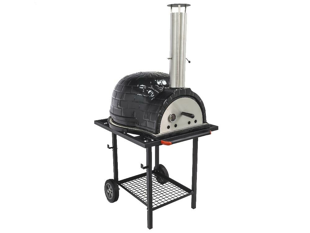 Керамическая печь для пиццы SE-NPO (черный), 66 см / 26 дюймов, Plover