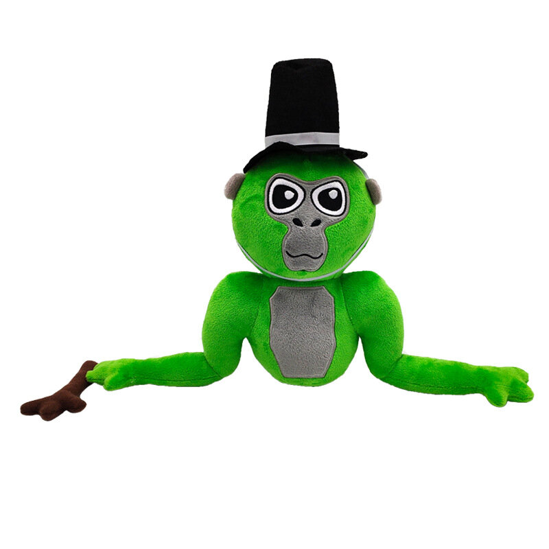 Популярный трансграничный периферийный кукла Игры Gorilla Tag Monke Gorilla Плюшёвая кукла горилла (шимпанзе 28см, 28см)