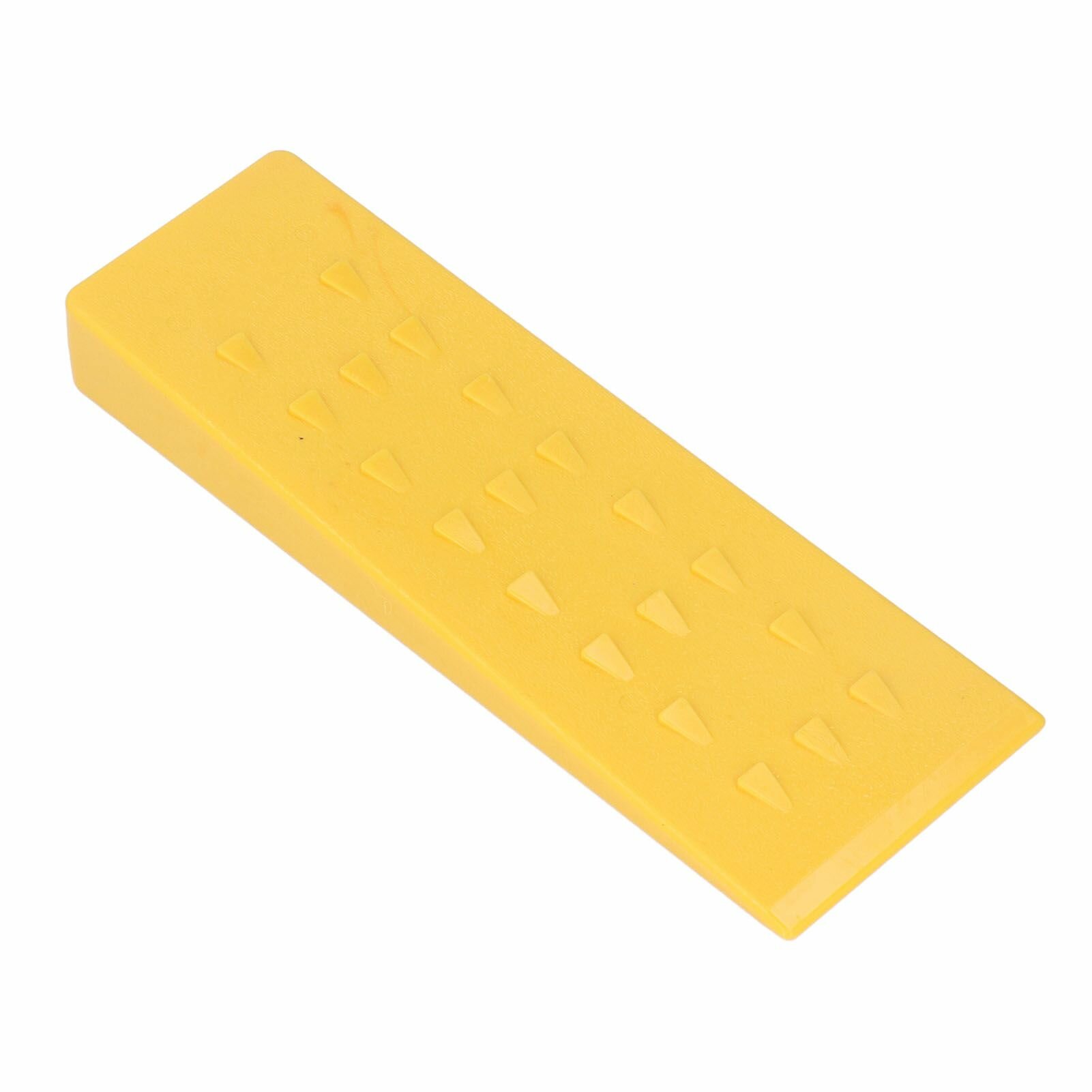 Валочный клин. 10 дюймов, АБС-пластик, для раскалывания древесины, желтый