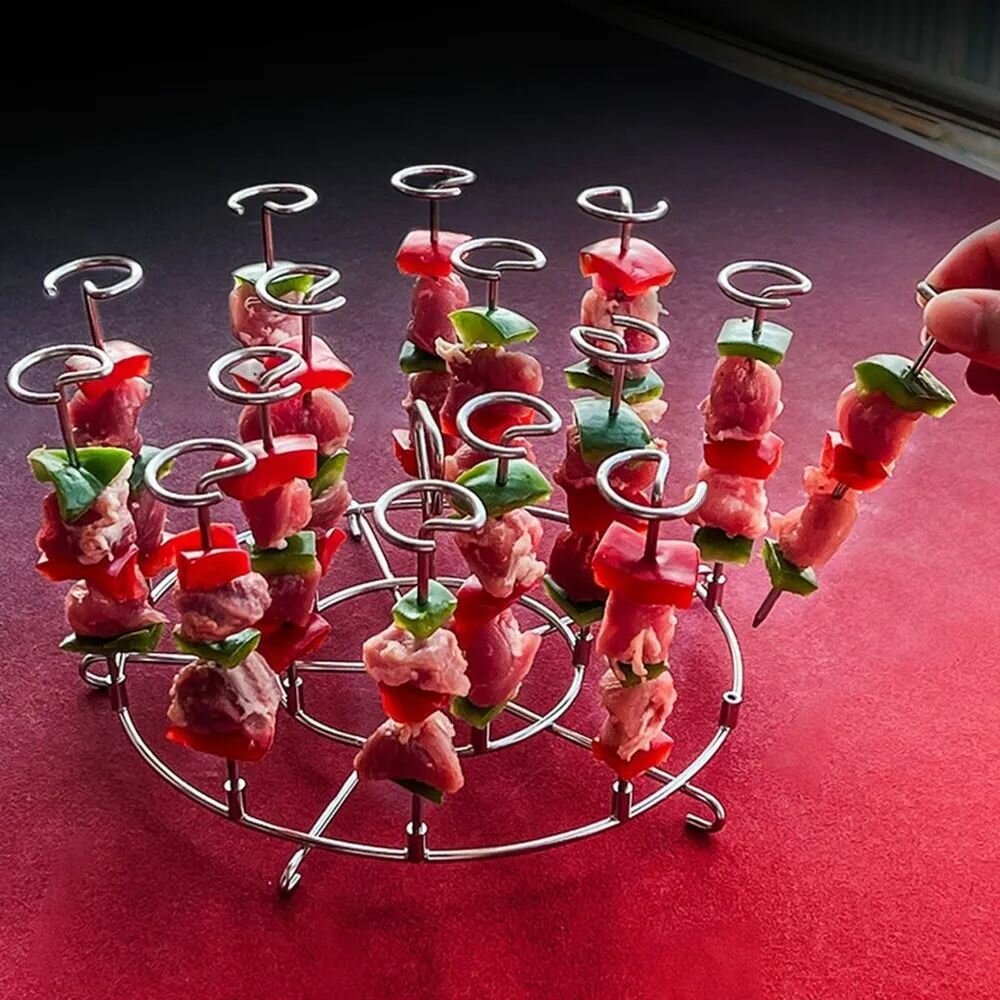 Подставка для шампуров, 10 предм.