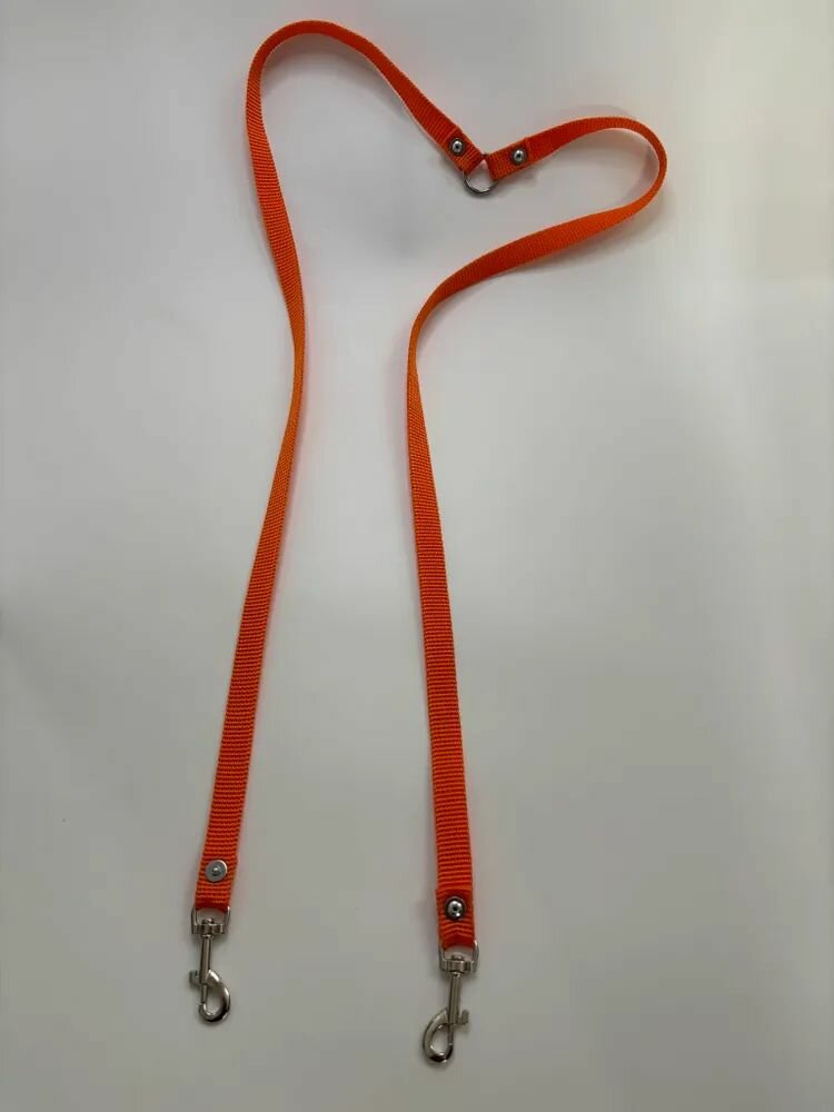 Поводок для двух собак мелких пород/70cm*15mm