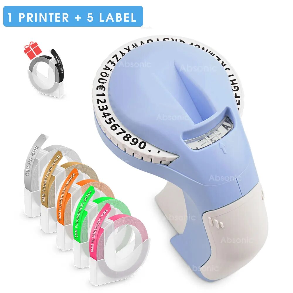 Ручной принтер этикеток Dymo B90 9 мм Printer Set 9