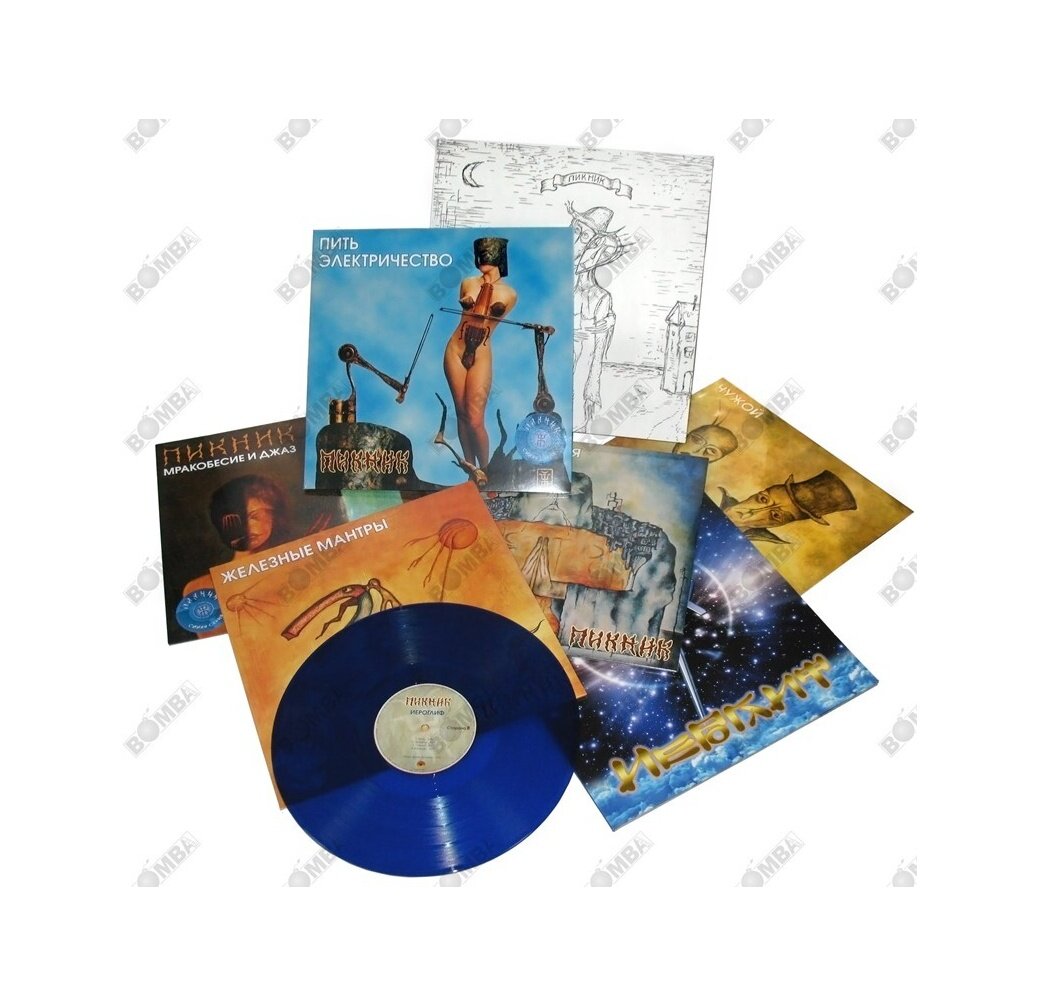 Виниловая пластинка пикник: 6LP BOX (синяя серия) (1 CD)