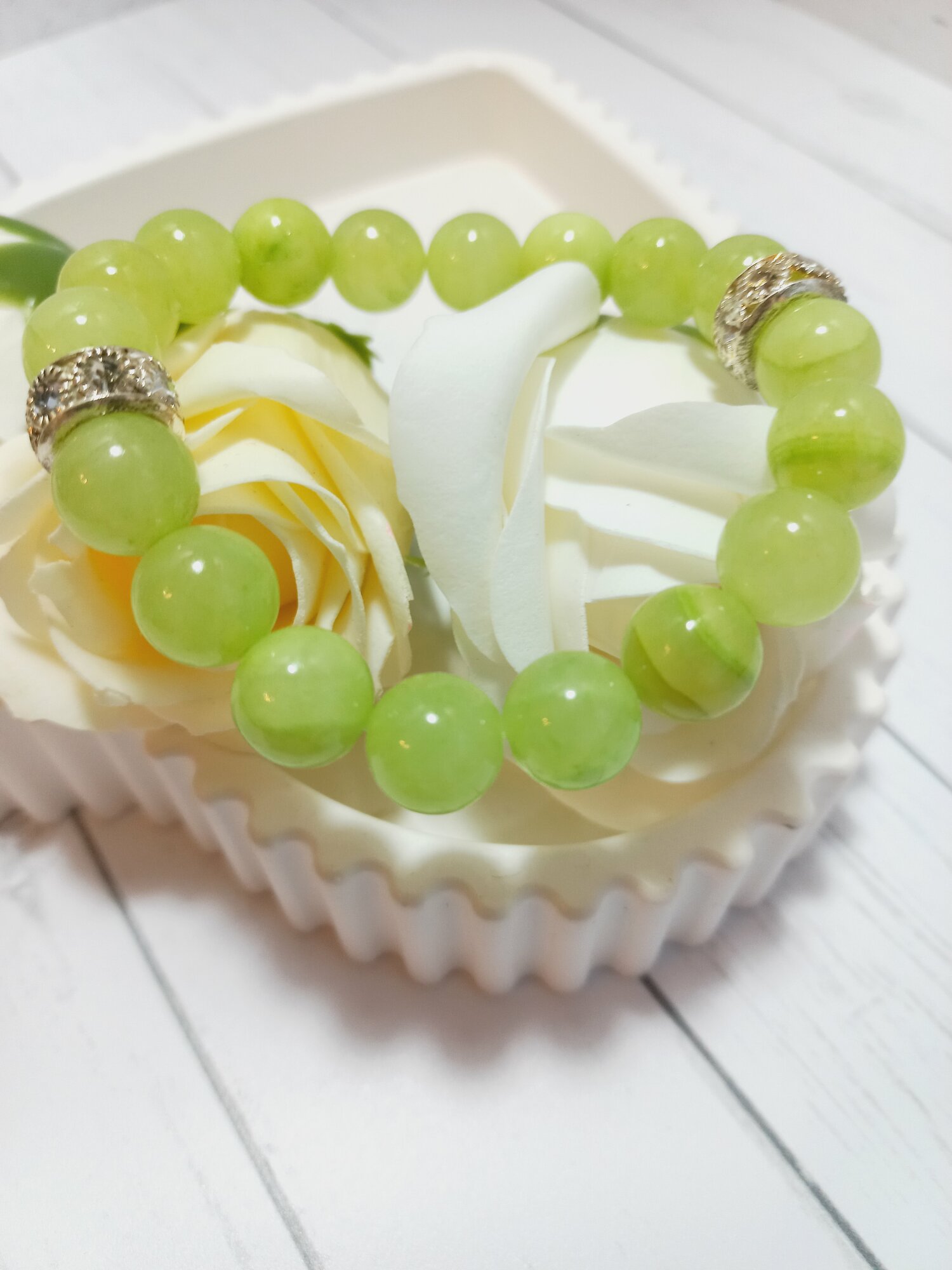 Эластичный браслет, оникс