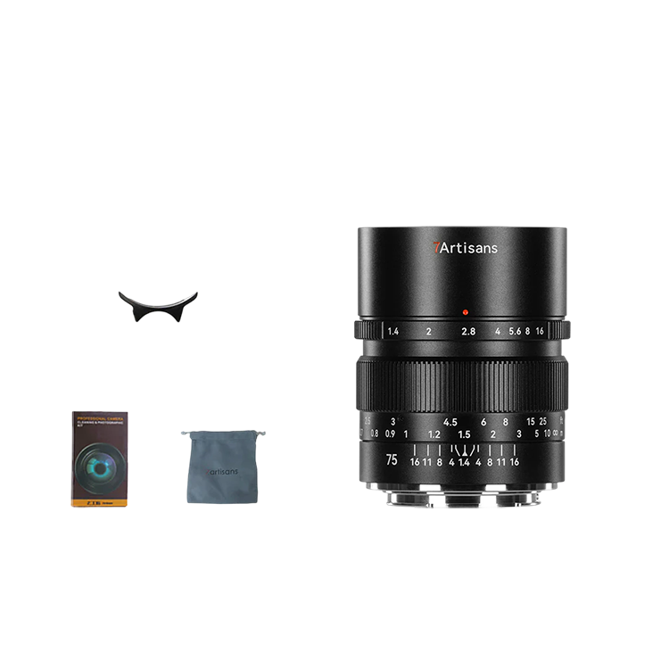 Объектив 7Artisans 75mm F1.4 E-mount, Fullframe, ручная фокусировка — фото 1