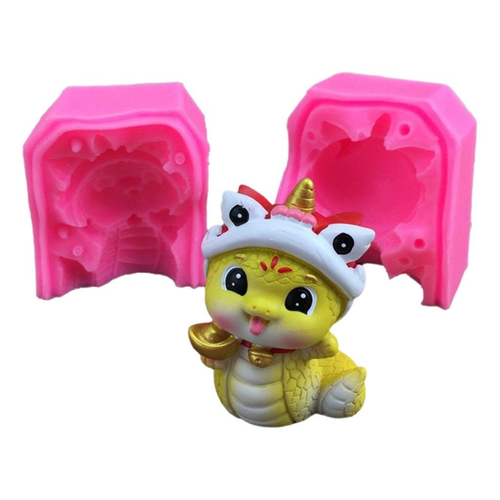 Гибкая силиконовая форма для змеи, синши