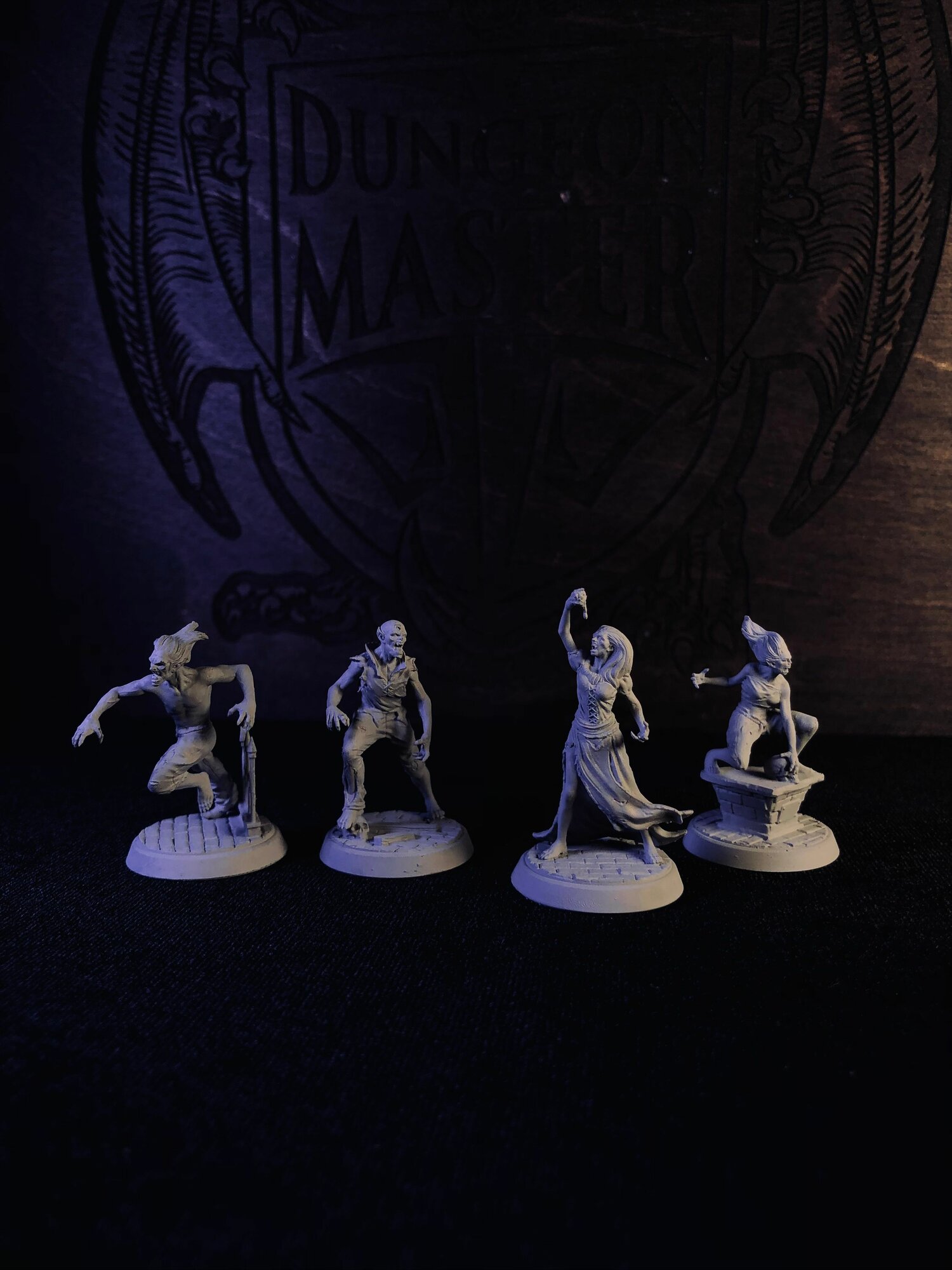 Вампирские отродья - Миниатюра для настольных игр DnD, ДнД, Dungeons & Dragons, Pathfinder.