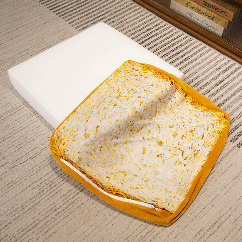 Второй мерный анимационный периферийный тост подушка для ломтиков хлеба милый кот подушка для домашних животных