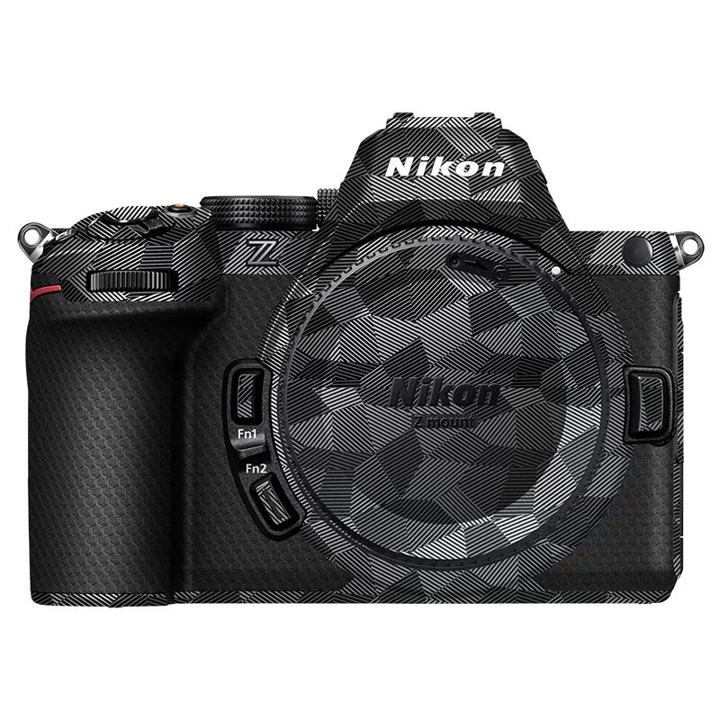 Темно-серый геометрический экран для Nikon Z5 II, материал 3M, антицарапинный, узорчатый дизайн