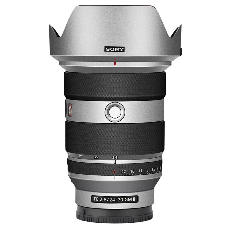 JJC Защитная пленка для объектива Sony FE 24-70мм F2.8 GM II с полным покрытием, 3M, матовый серебристый
