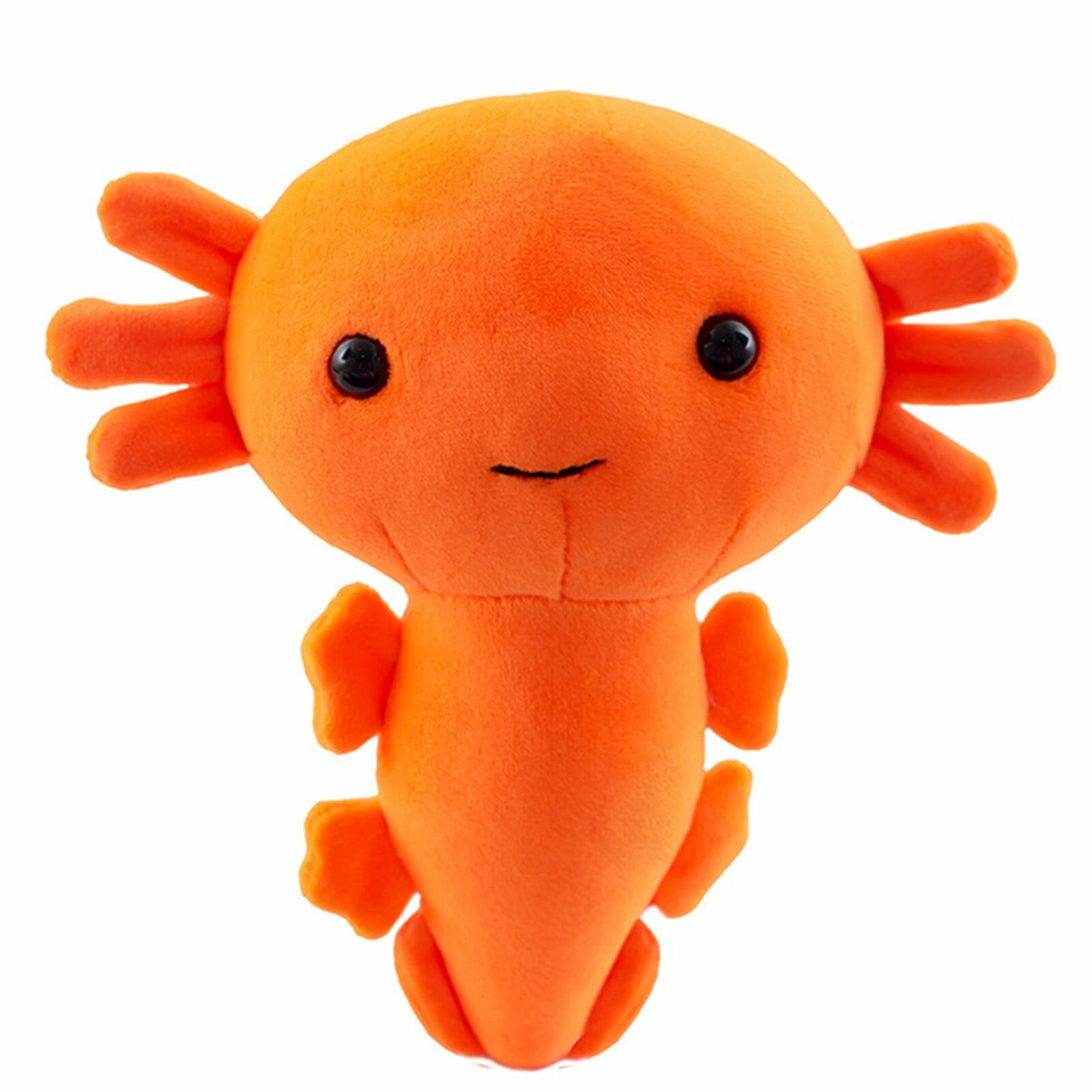 Симпатичная плюшевая кукла для детей, мягкая эластичная хлопковая игрушка из полипропилена с героями мультфильмов, плюшевая игрушка для дивана-кровати оранжевого цвета