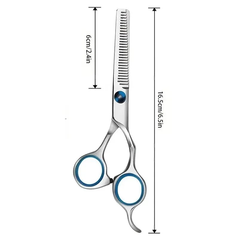 Ножницы для волос RPXBGUCKARHG 6.5 дюйма Teeth scissors