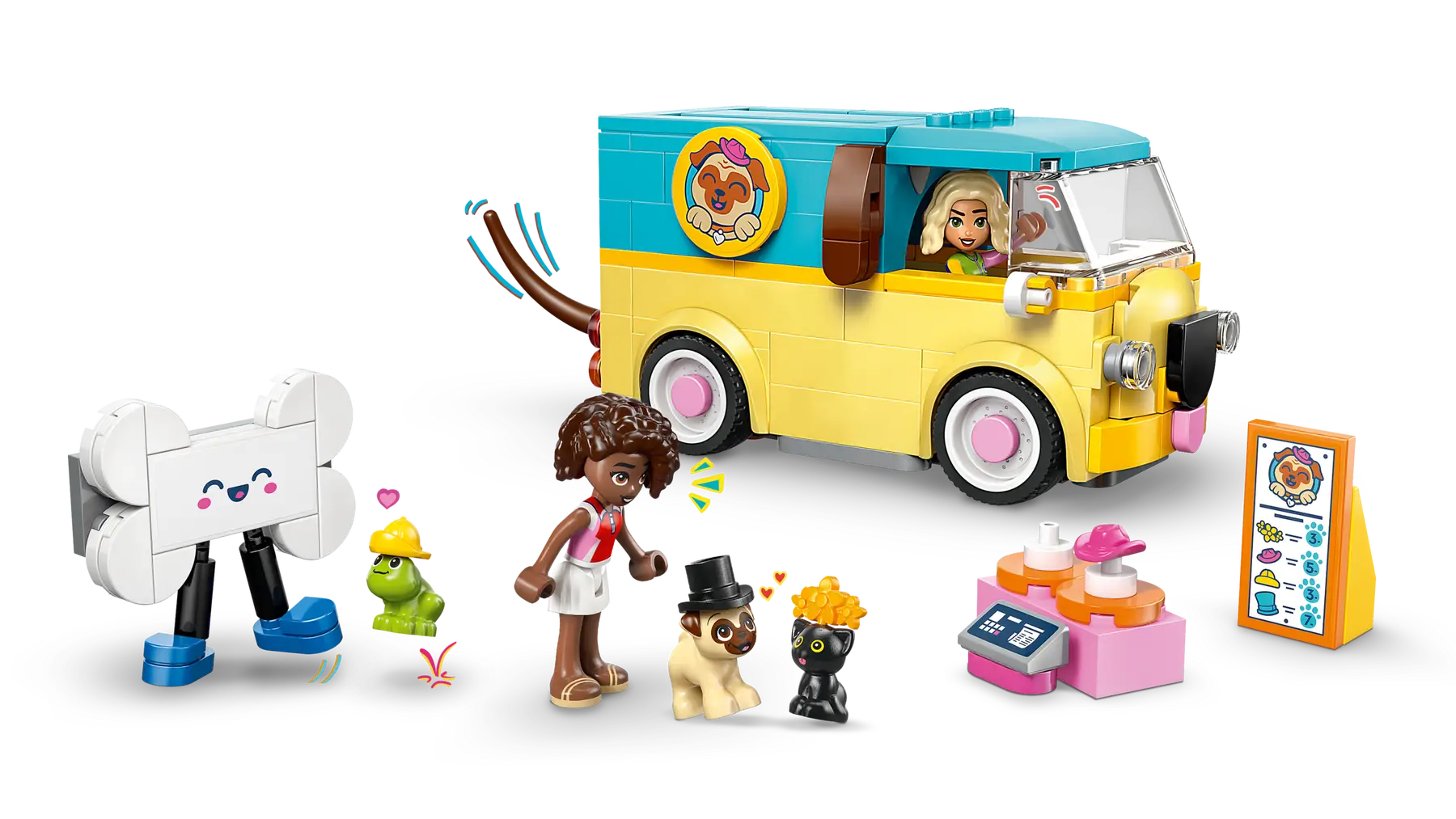 Конструктор LEGO Friends 42678 Фургон для домашних животных, 237 дет. — фото 1