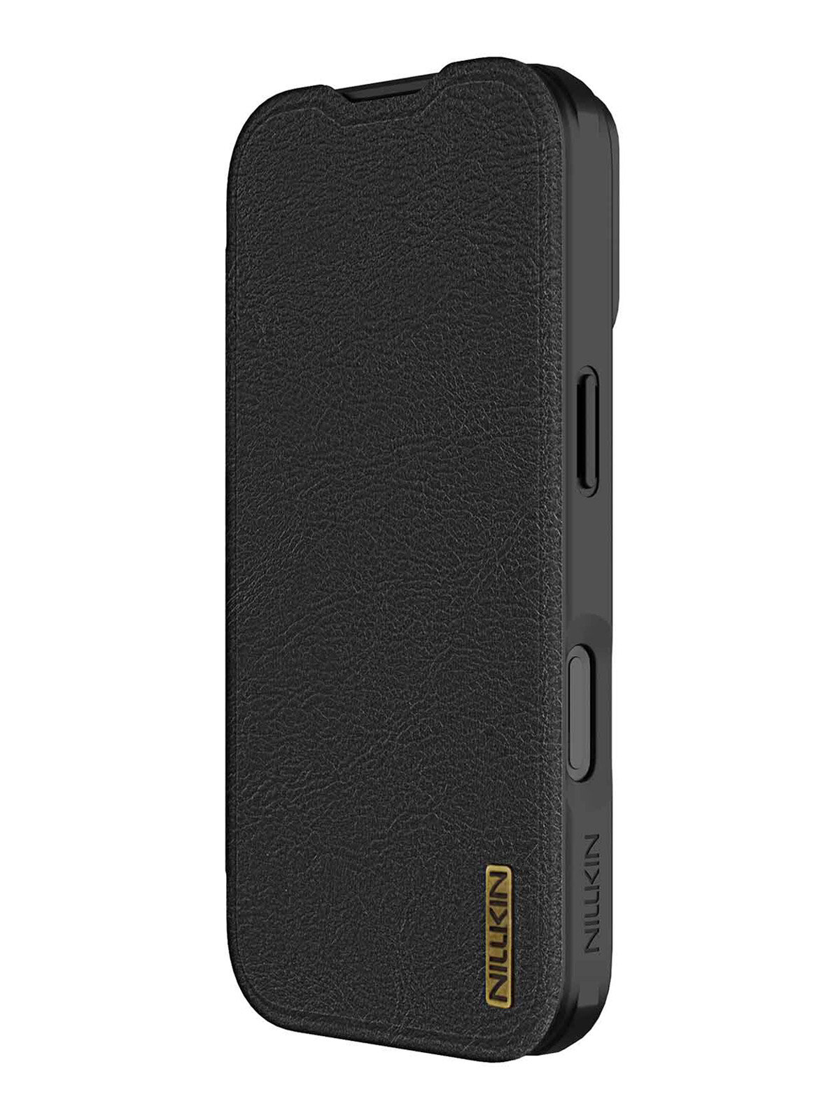 Чехол Nillkin на iPhone 17, QIN Pro книжка с карманоя для хранения карт, черный