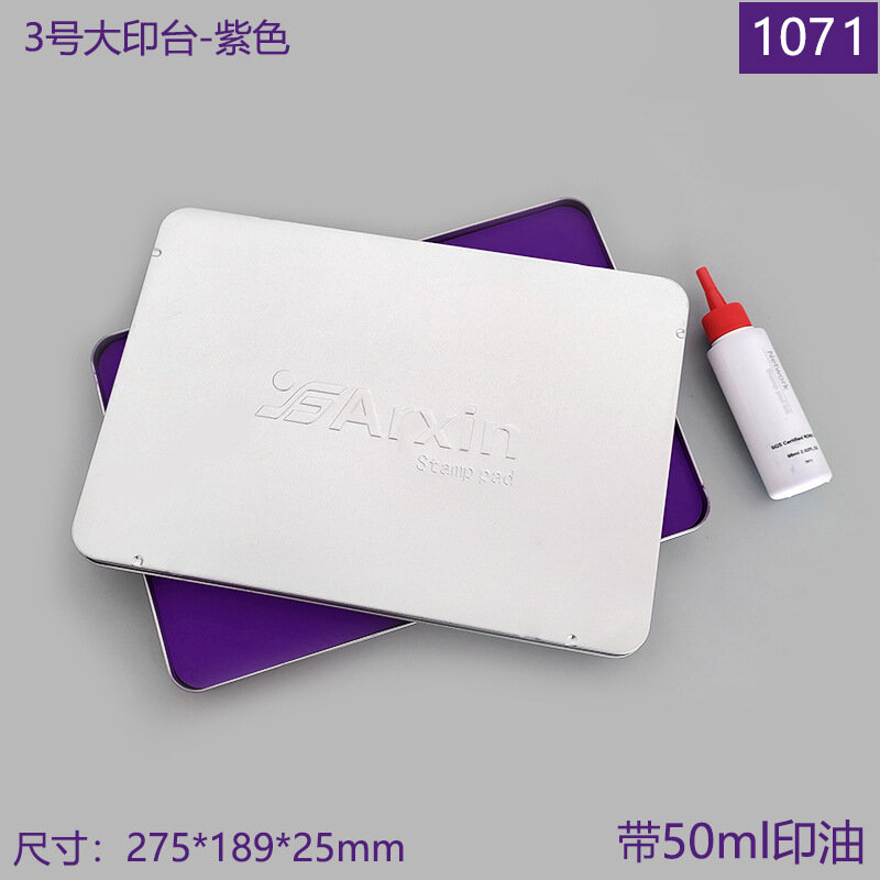 Большой быстросохнущий штемпельный блок красного и черного цветов, для отпечатков рук и ног, квадратный штемпельный блок, большая заготовка для штампа, многоцветный штемпельный блок.