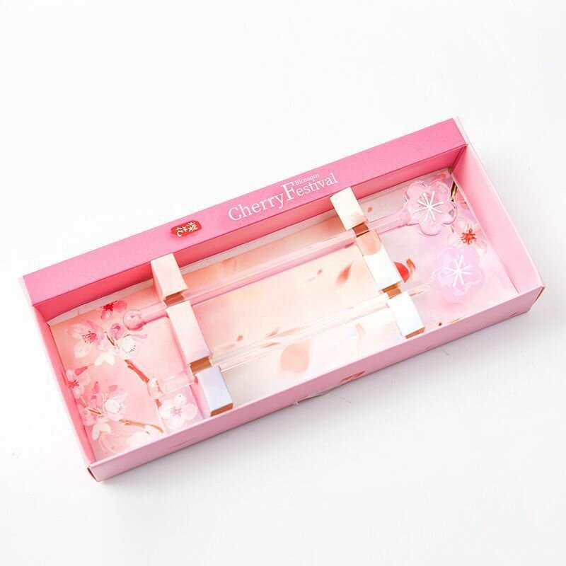 Коктейльный мешалка в виде девичьего сердца и звезды, розовая стеклянная палочка для перемешивания, милый креативный длинный ручка для сока и кофе