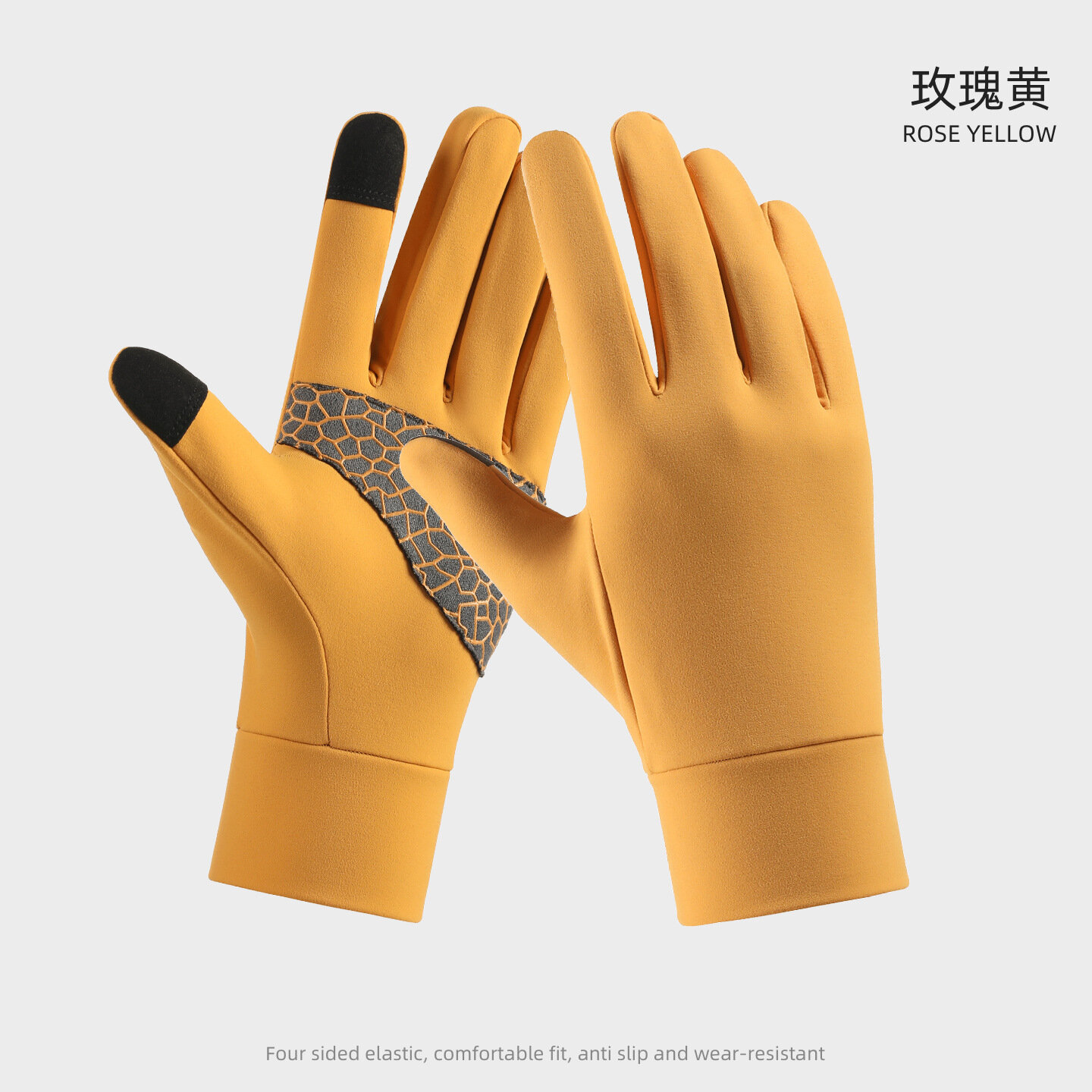 Горячая распродажа зимних тренировочных теплых спортивных перчаток для бега на улице, марафона, велоспорта, флисовые противоскользящие унисекс перчатки для бега