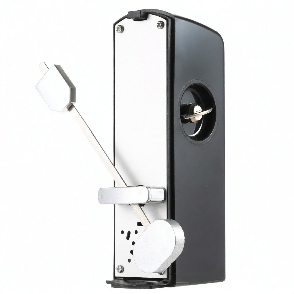 Портативный мини механический метроном универсальный 11 см высота для пианино гитары скрипки укулеле китайской цитры музыкальных инструментов, цвета: белый черный красный макassar светлый макassar, размер: 5*3.1*11 см, 60-208 ударов в минуту, материал: