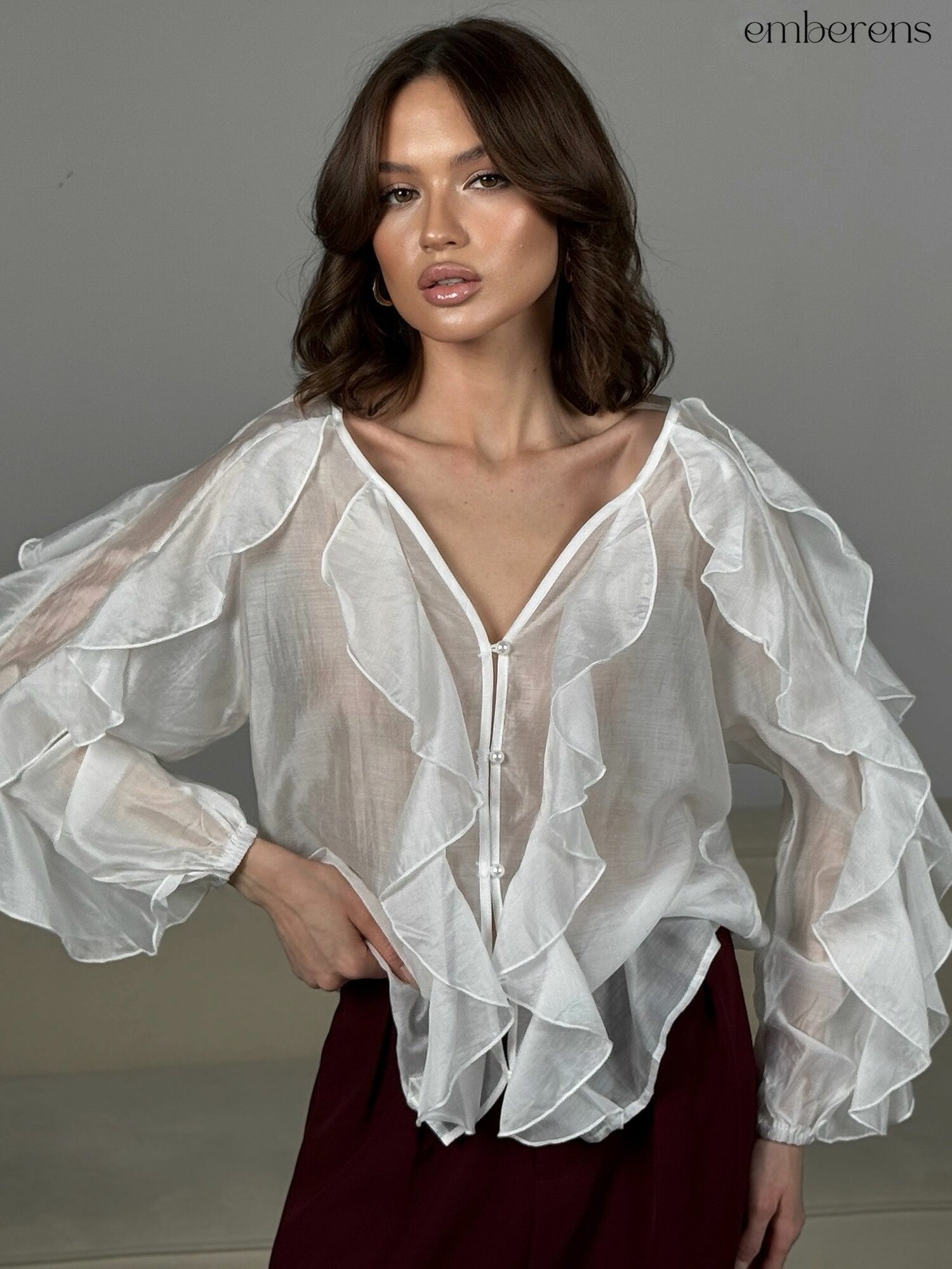 Блуза Осень-зима 2025