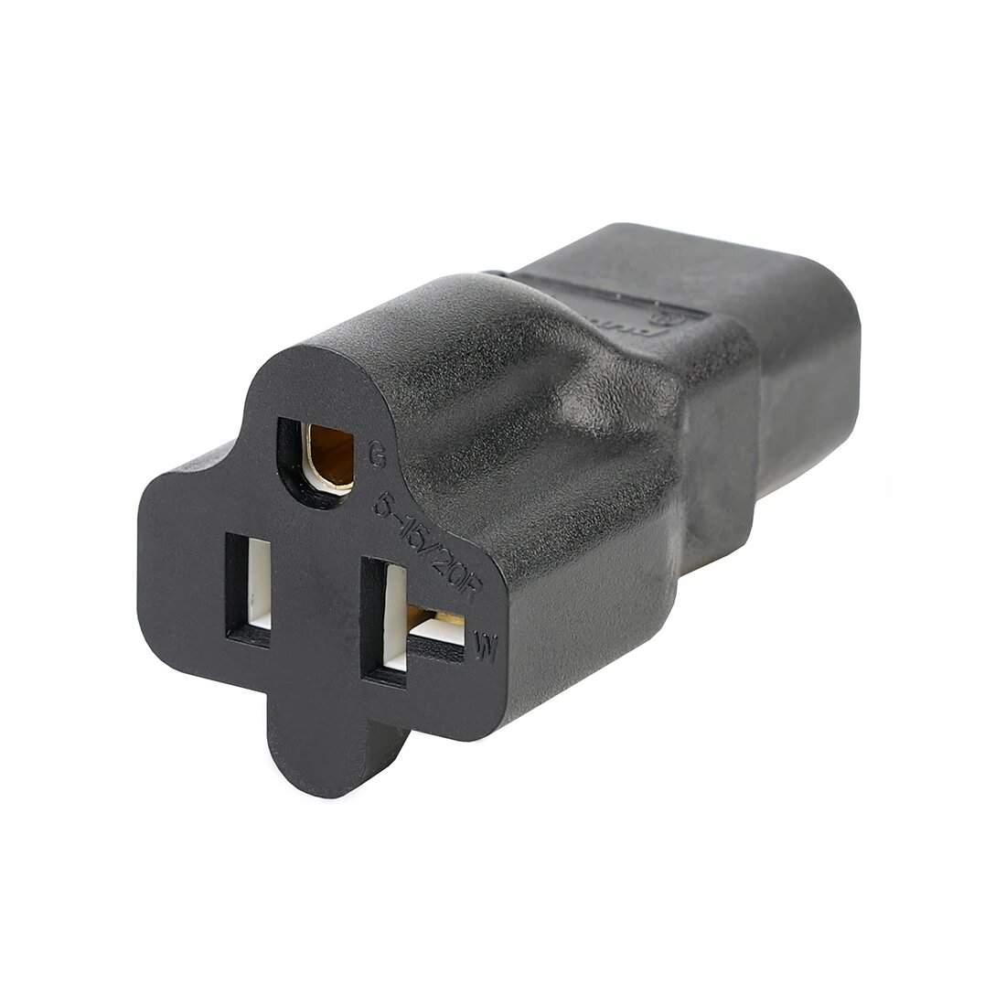 Адаптер переменного тока JORINDO IEC 320 C14 штекер на Nema 5-15R/20R расческа, C14 10Amp на US T Blade 20Amp, Разъем преобразователя переменного тока