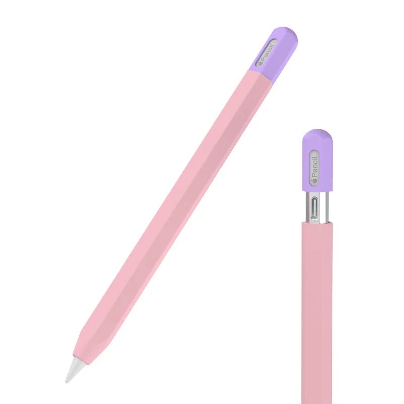 Розовый чехол для Apple Pencil 3