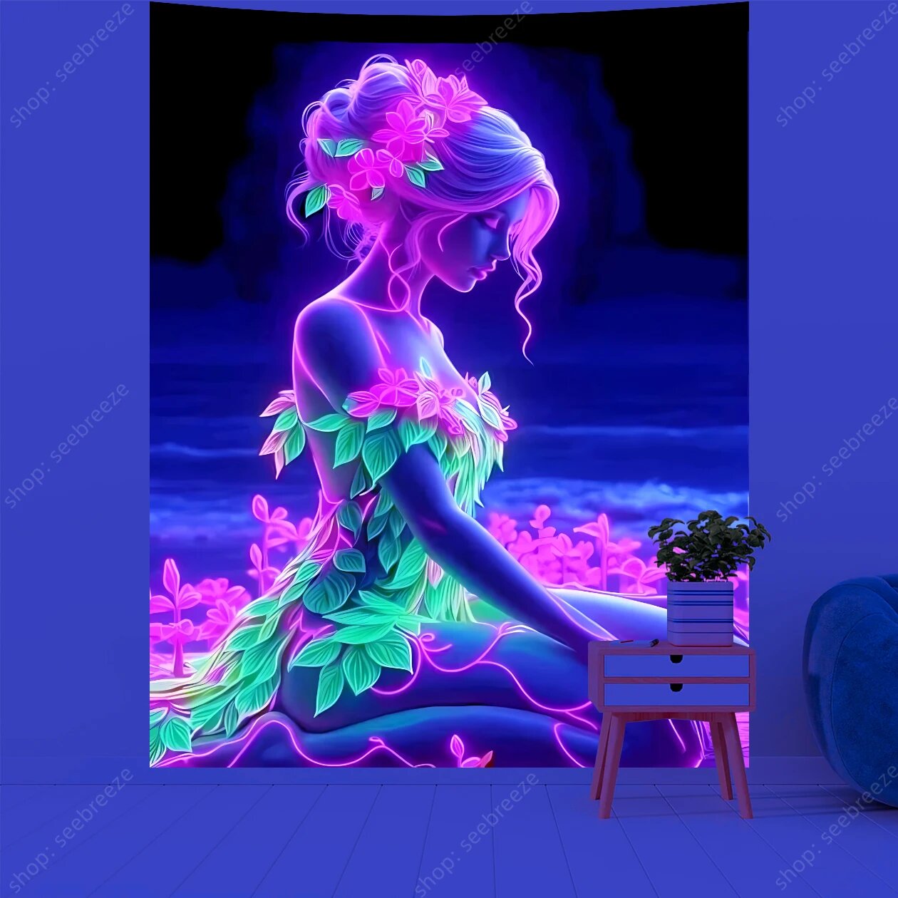 Гобелен 100x150см, Pink Goddess, Цвет: WF2669