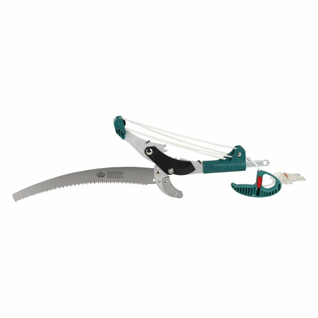 Сучкорез RACO [4218-53/376C] с упорной пластиной и пилой, заточка и закалка лезвия, диаметр реза 32 мм, зеленый