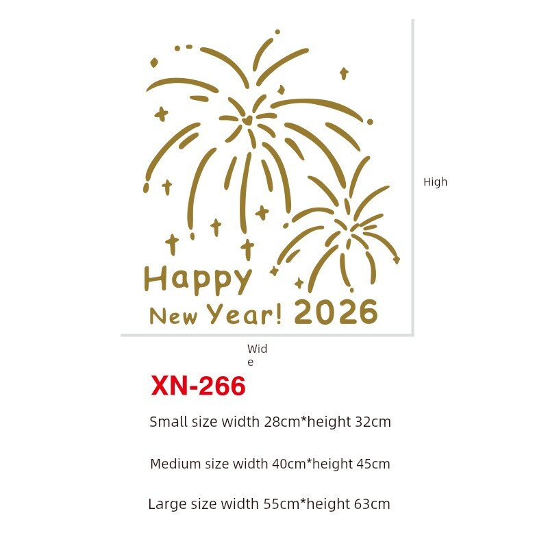Новогодние украшения 2026: фейерверки, цветы для окон, День Нового года (Год Змеи), Весенний фестиваль, декор для