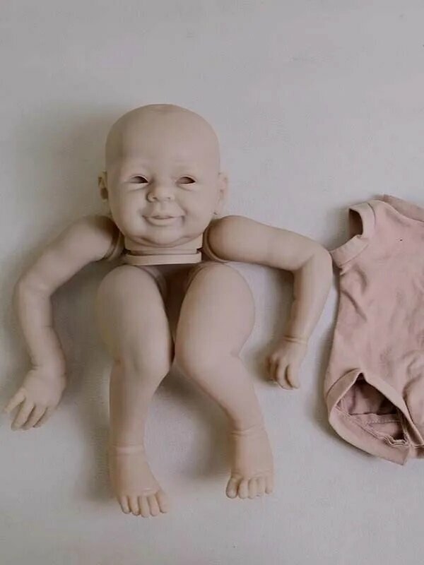 Неокрашенный и разобранный набор кукол-реборнов, размер готовой куклы 50 см, Reborn Ava Joy