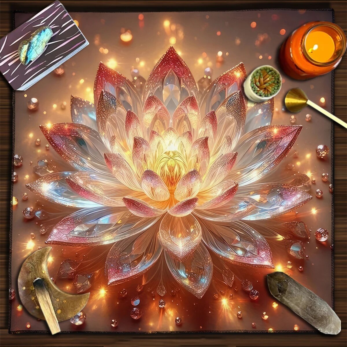 Скатерть Таро LVJIA 50x50cm Цвет TLB (889)